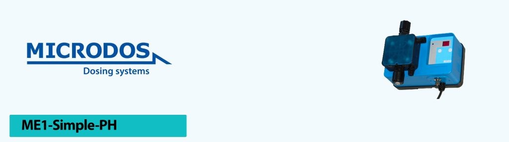 دوزینگ پمپ سلونوئیدی ME1-Simple-PH میکرودوز - صنعت آب و پمپ ایران